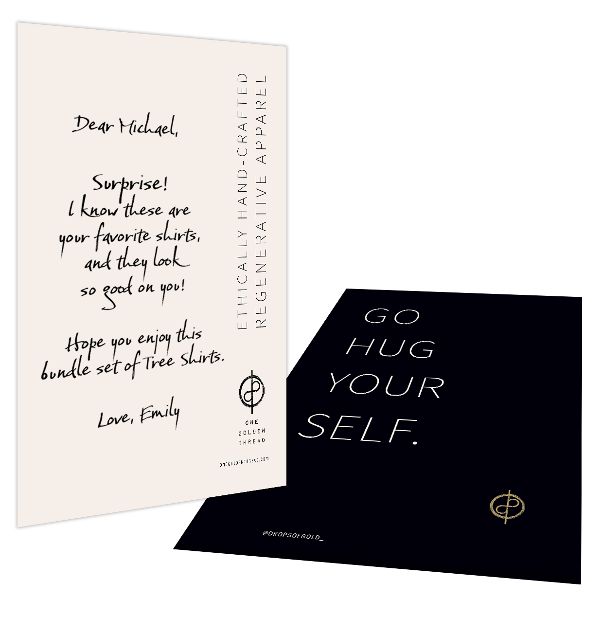PERSONALIZED CARD – One Golden Thread