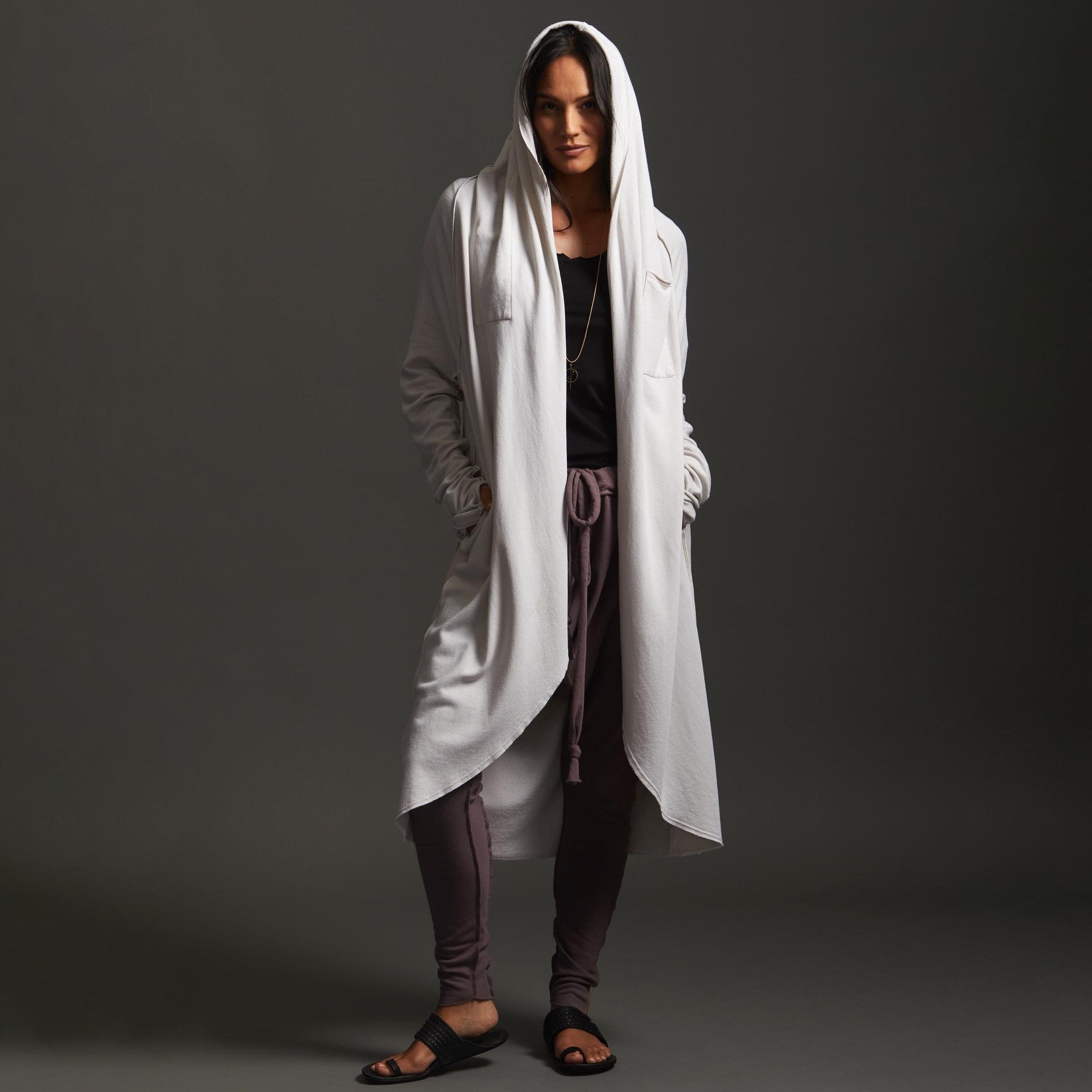 Kairos Duster Petite | Long Hooded Cardigan, Most Soft & Comfy Luxury ...