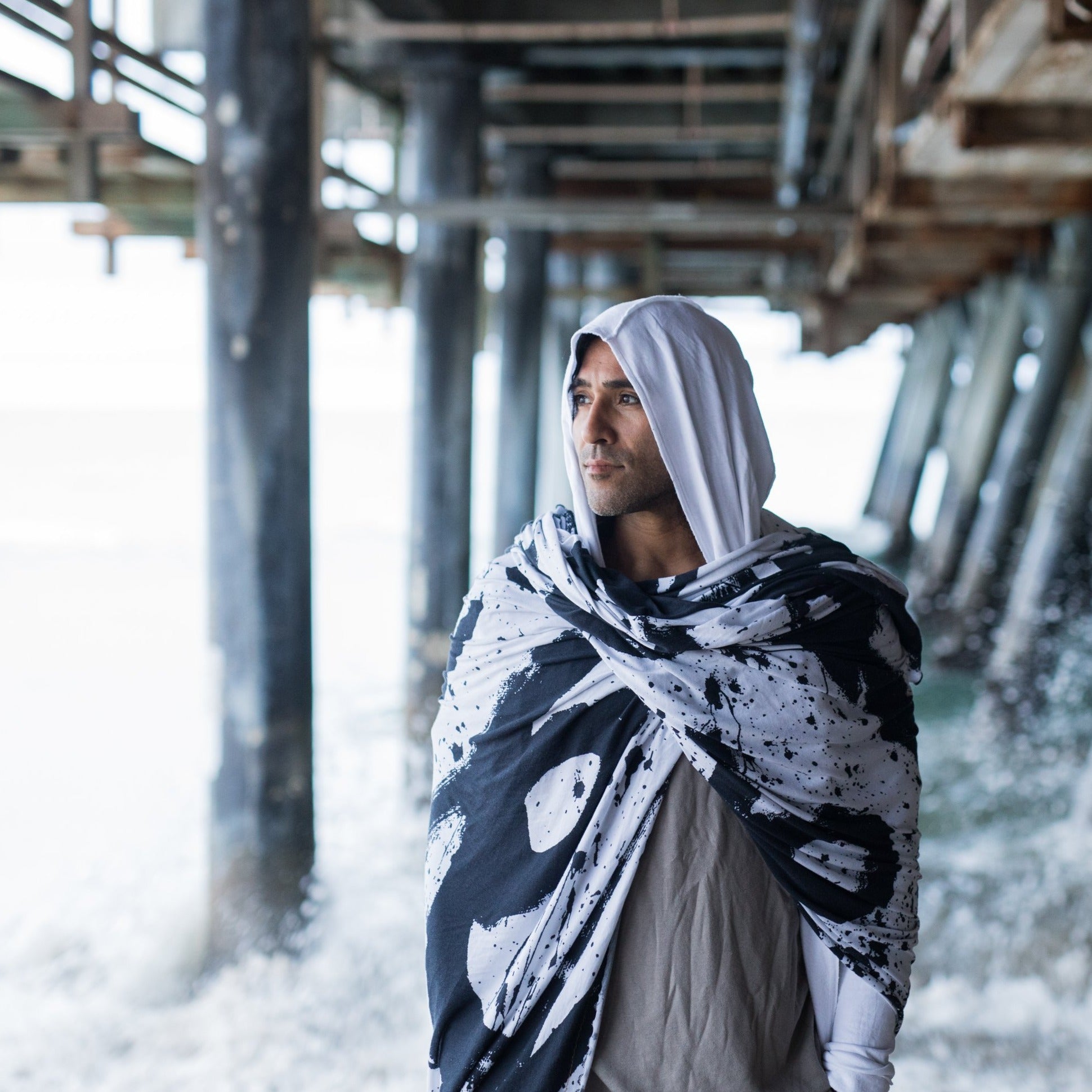 Luxury Soft Shawl Wrap & Scarf | Ruben Rojas Artist Collab – One Golden ...