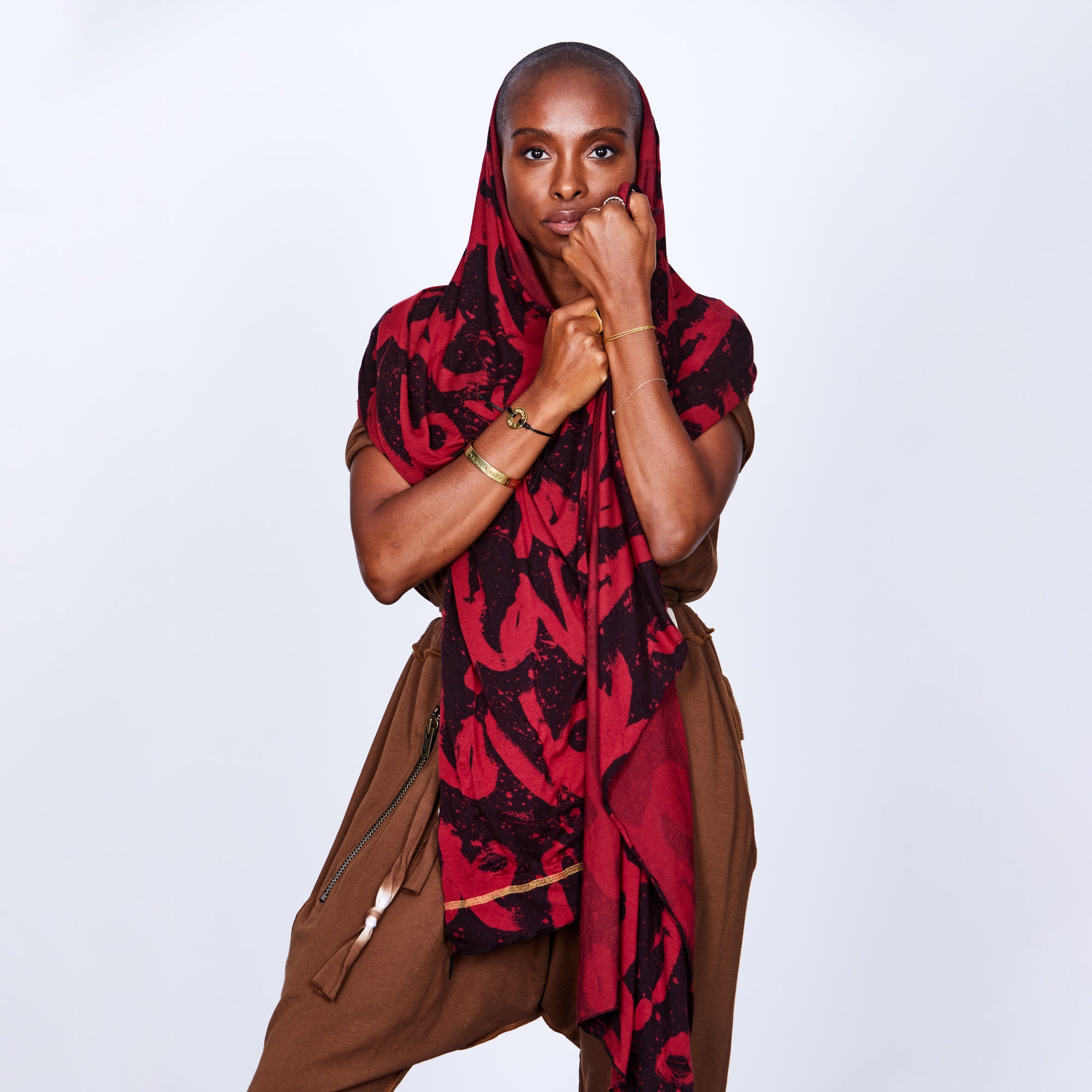 Luxury Soft Shawl Wrap & Scarf | Ruben Rojas Artist Collab – One Golden ...