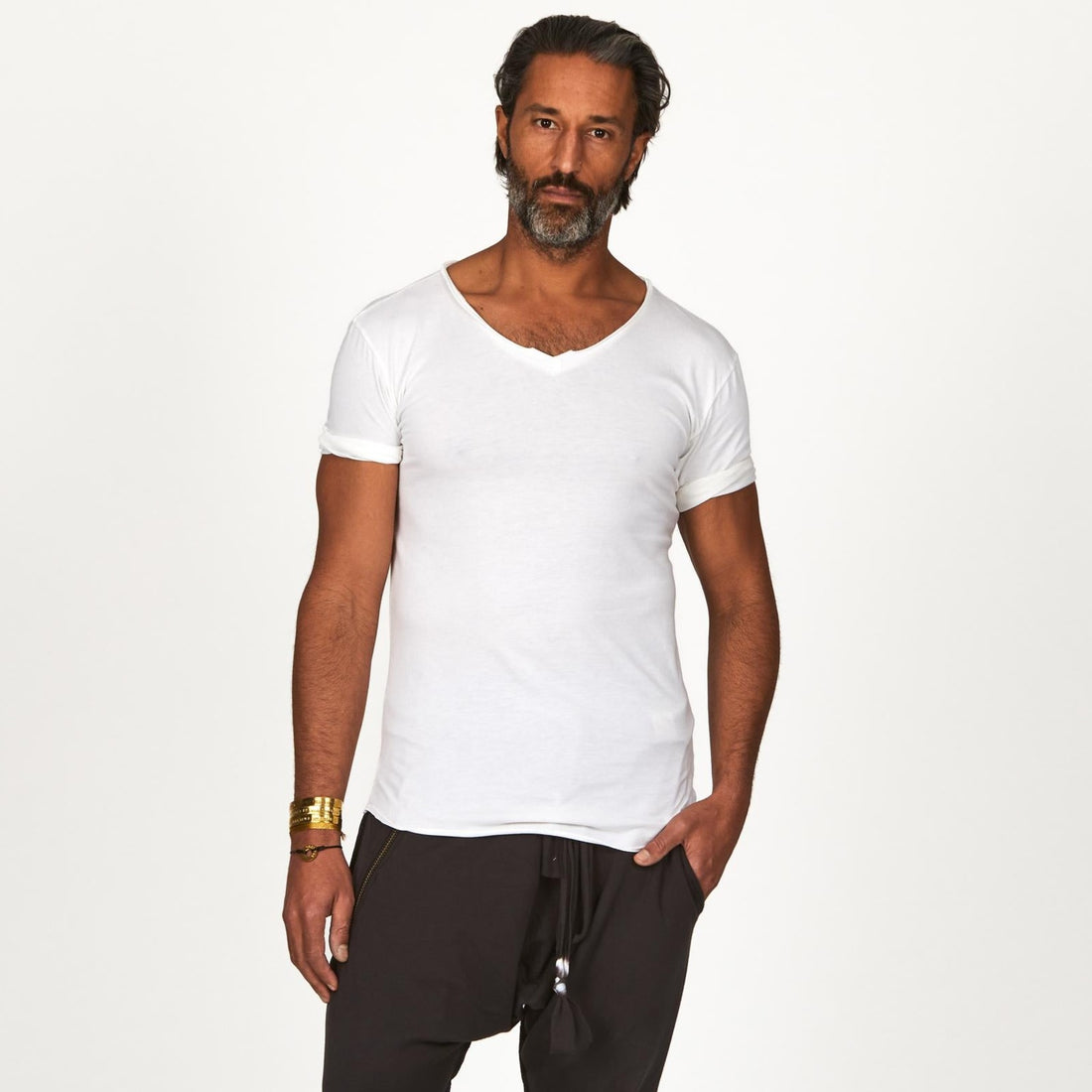 Raw V Neck Tree Shirt | Comfortable, Softest, Luxury Designer Clothing ...